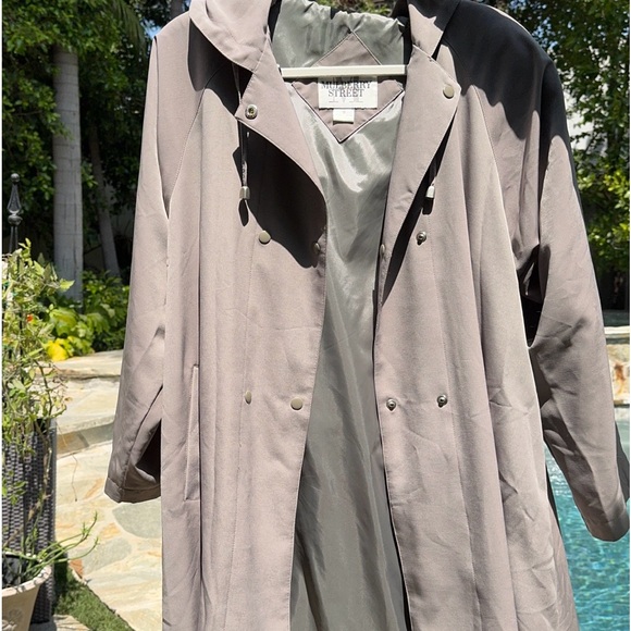 Mulberry | Jackets & Coats | Mulberry Street Convertible Swing Rain ...